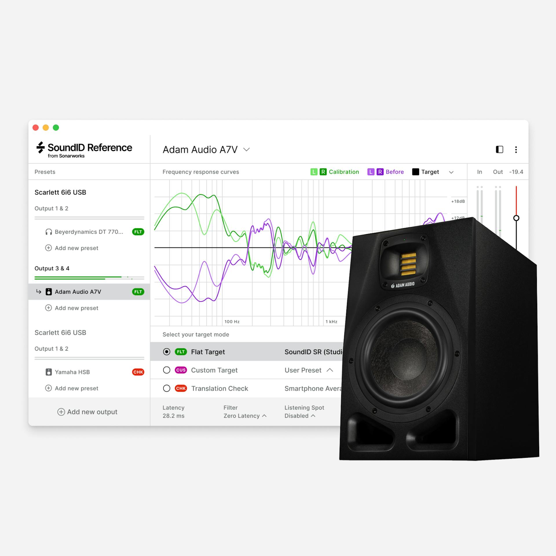 SoundID Reference integration into A Series Monitors